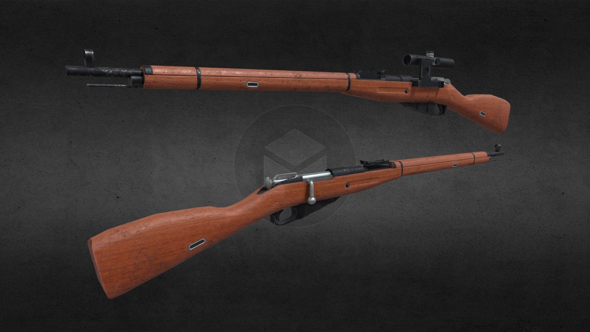 Mosin rifle - Buy Royalty Free 3D model by Alexandr Kuzmin ...