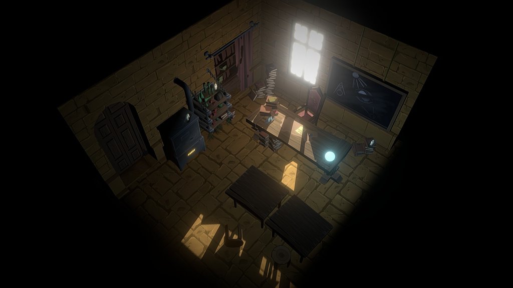 Healer Lab - 3D model by corentin.baillot [71b1682] - Sketchfab