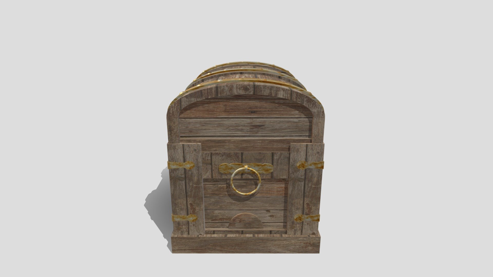 Old rusted chest - Download Free 3D model by stefan_1322 [71b17cb ...