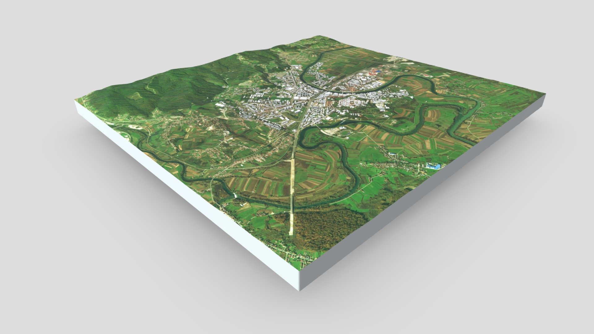 Karlovac - Download Free 3D model by e-sfera (@skolskaknjiga) [71b2865] - Sketchfab