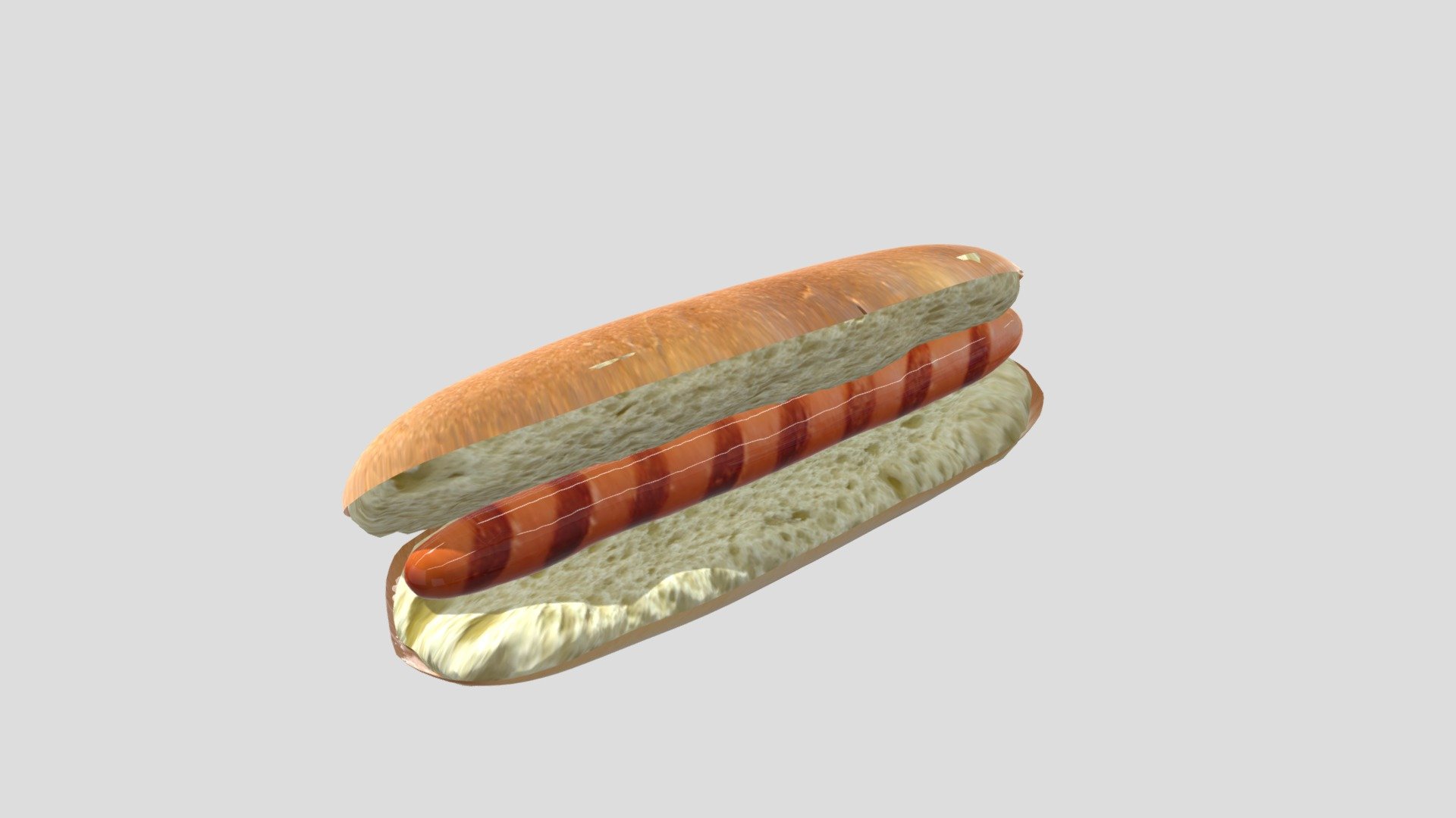 Hot dog - Download Free 3D model by usefulspunforsup (@noemyssima7 ...