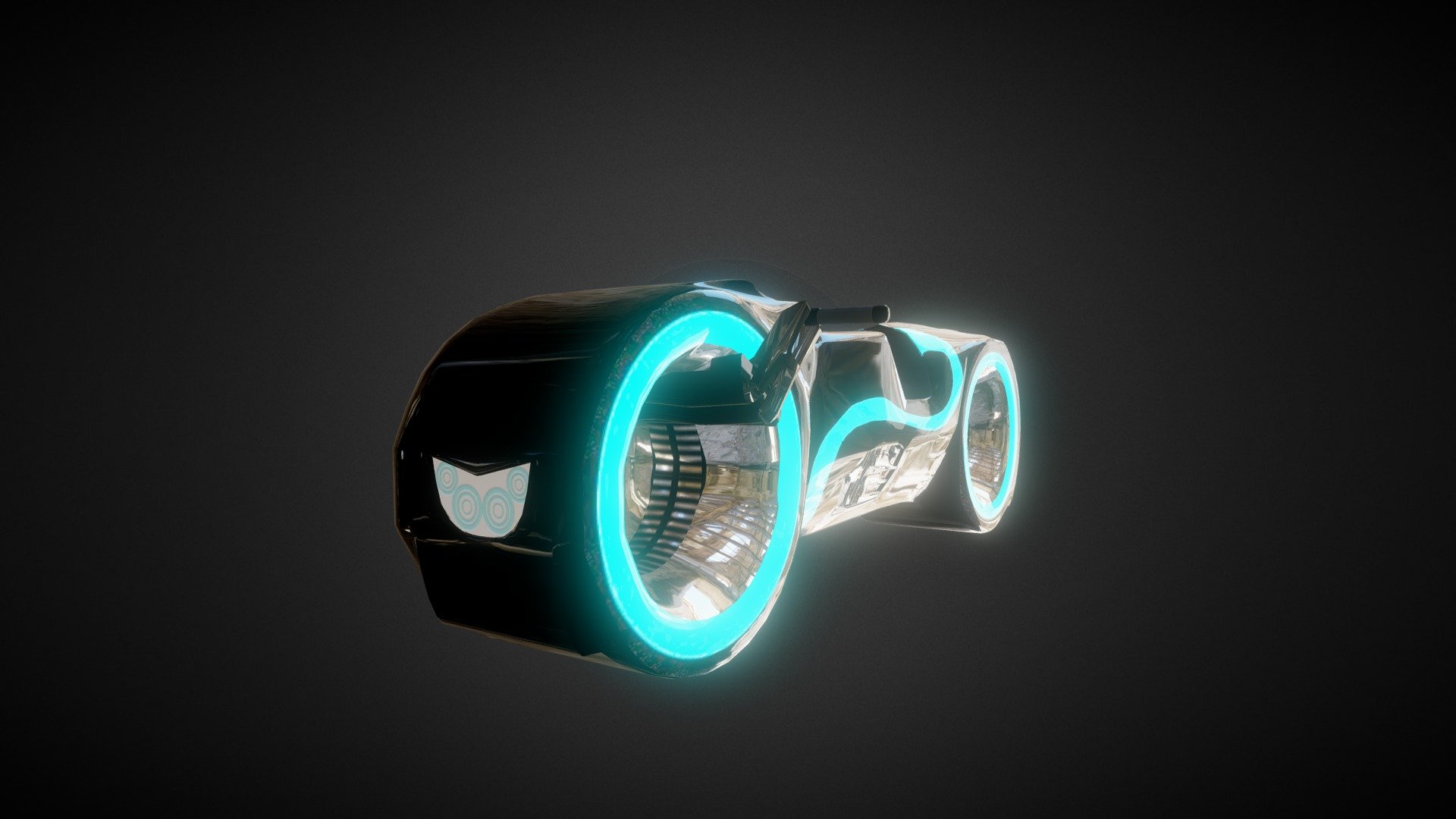 Tron Cycle - 3D model by Eddy_N. [71b5e37] - Sketchfab