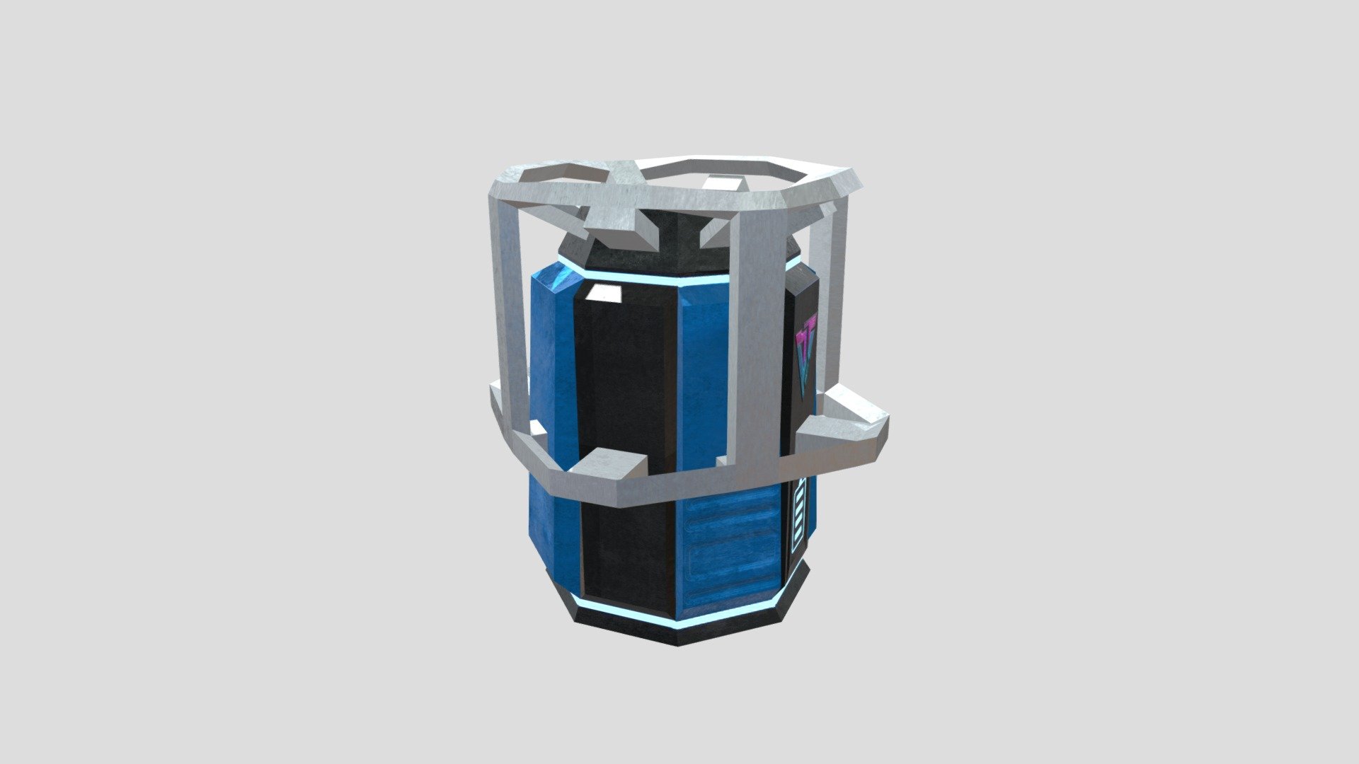 Electric barrel - 3D model by Eric_Leal [71b6cbd] - Sketchfab