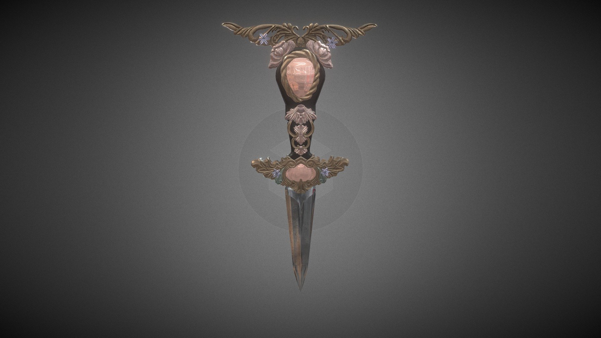 Gem Knife - 3D model by Josephine (@jyrh) [71b8123] - Sketchfab