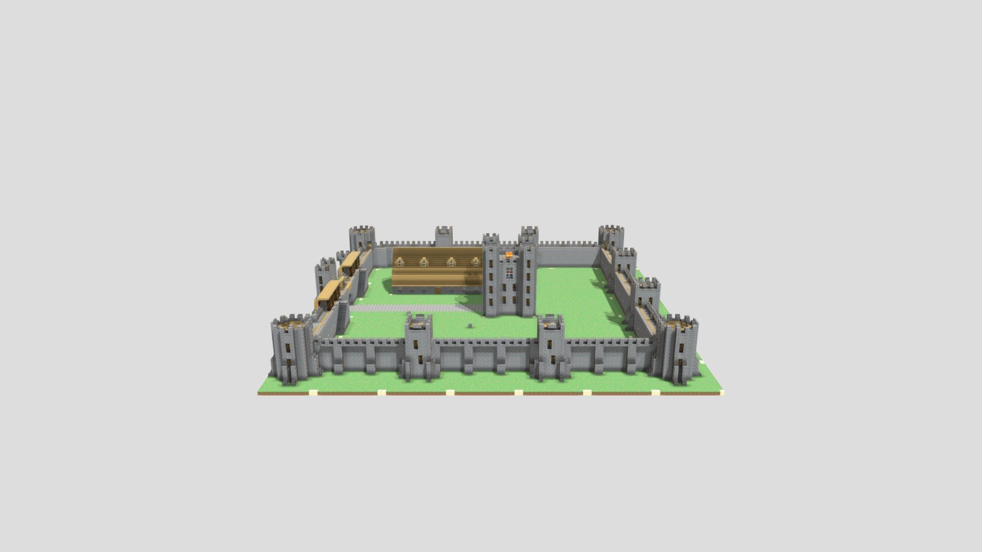 basic-fortress - Download Free 3D model by madexc [71b96f0] - Sketchfab