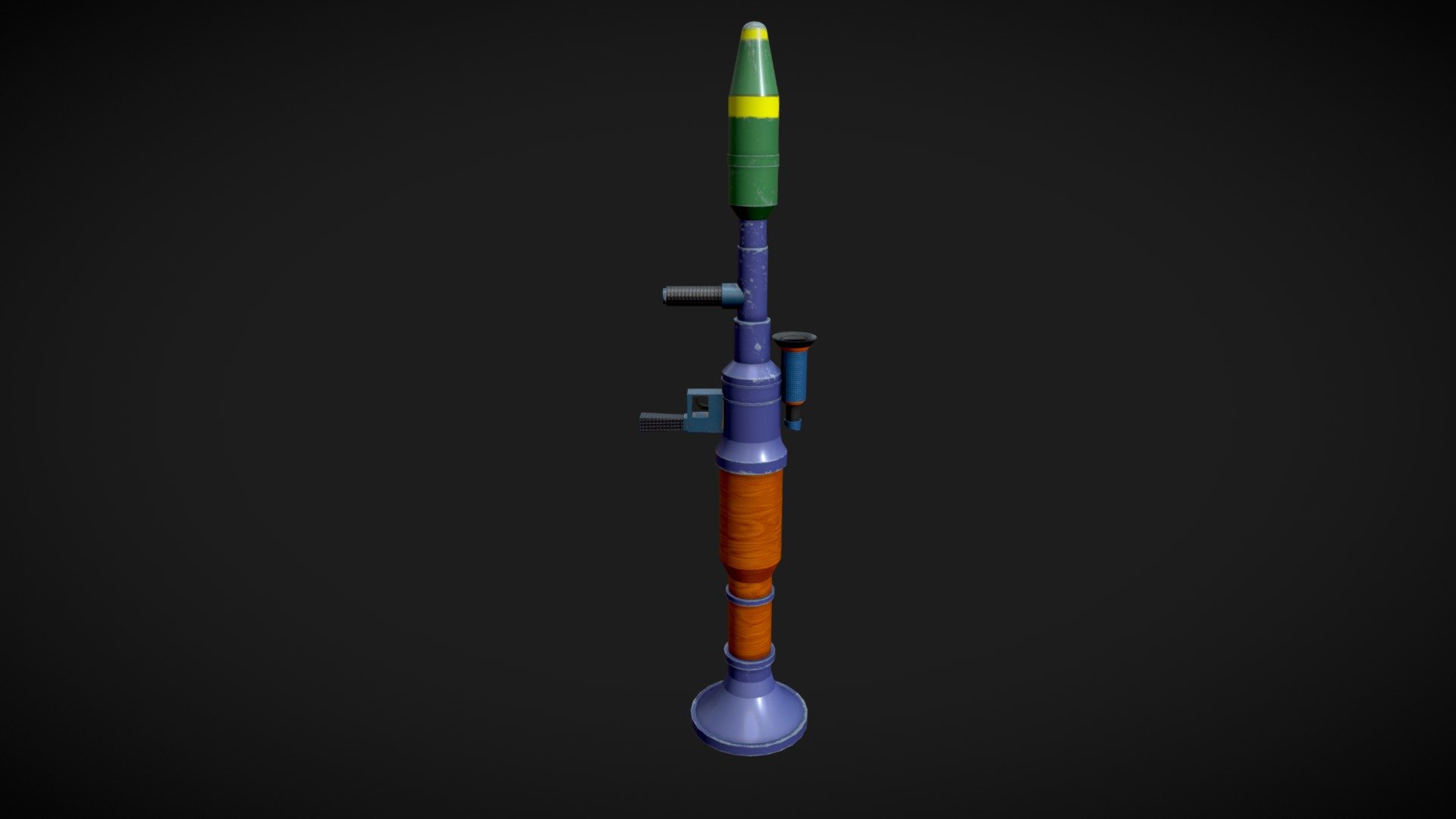 Stylized Rocket Launcher - Download Free 3D model by another 3d modeler ...