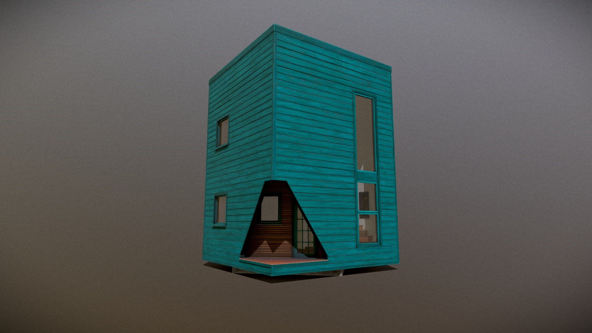 GUEST HOUSE - 3D model by Mariano_8 [71ba118] - Sketchfab