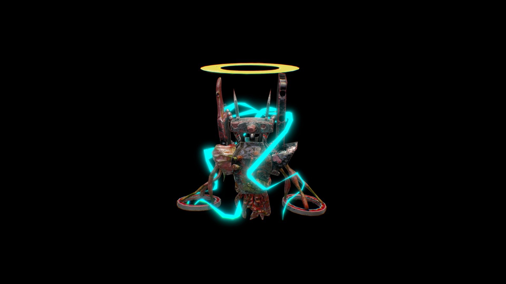 Electric Golem - 3D model by Hashim J (@HashimJanjua) [71badfc] - Sketchfab