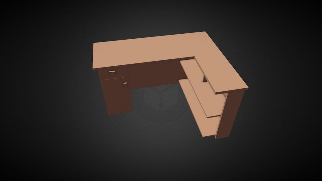 Desk project 1.0 - 3D model by Angius [71bb4a1] - Sketchfab