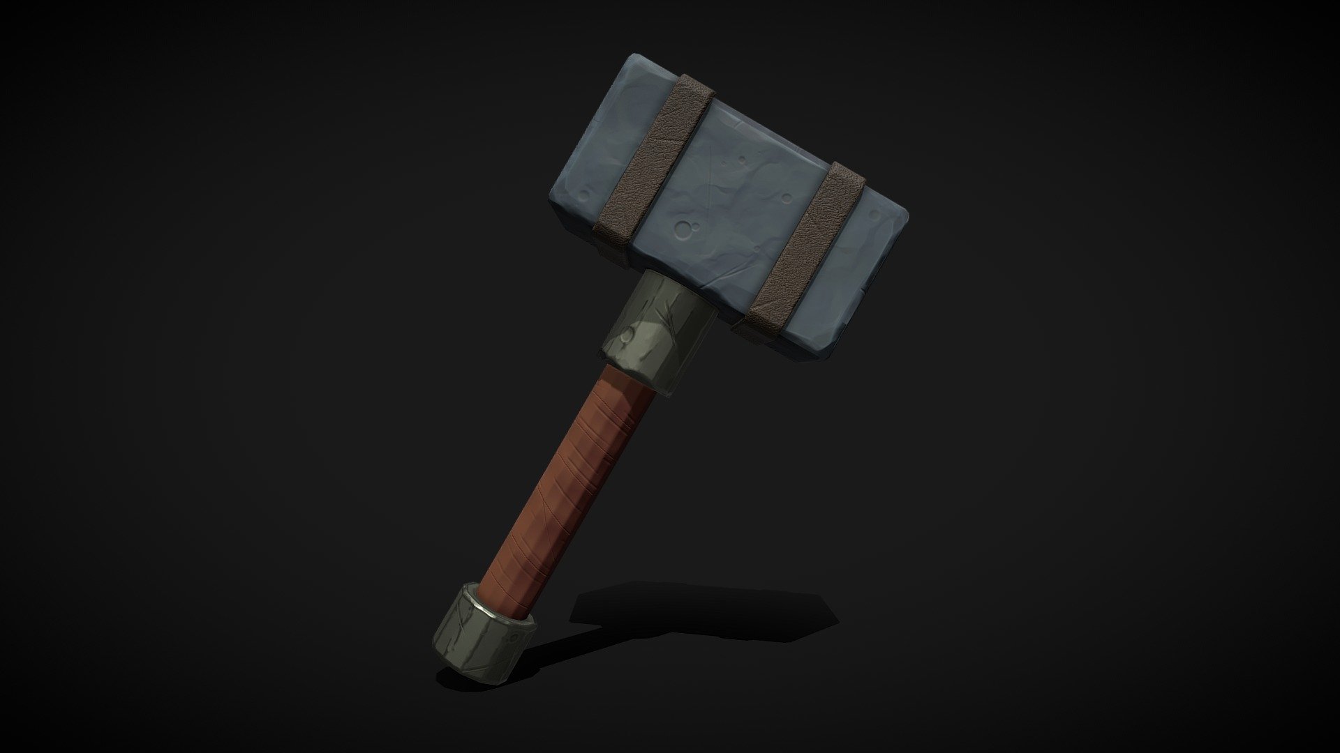 Stylized Mallet - Download Free 3D model by carlosbarrera_10 [71bbb09 ...
