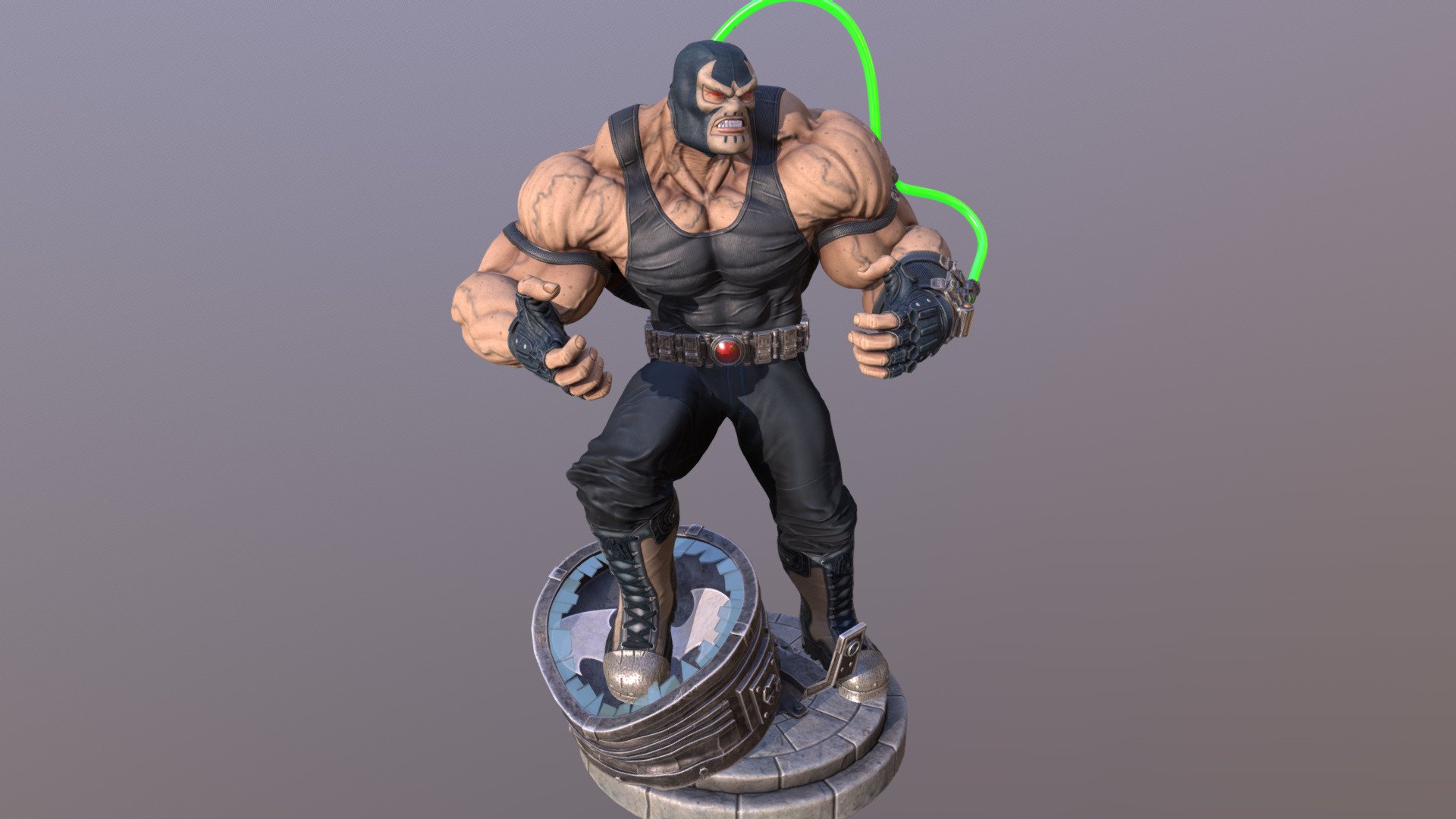 Bane - 3D model by rockser3d (@rockser) [71bcbc7] - Sketchfab