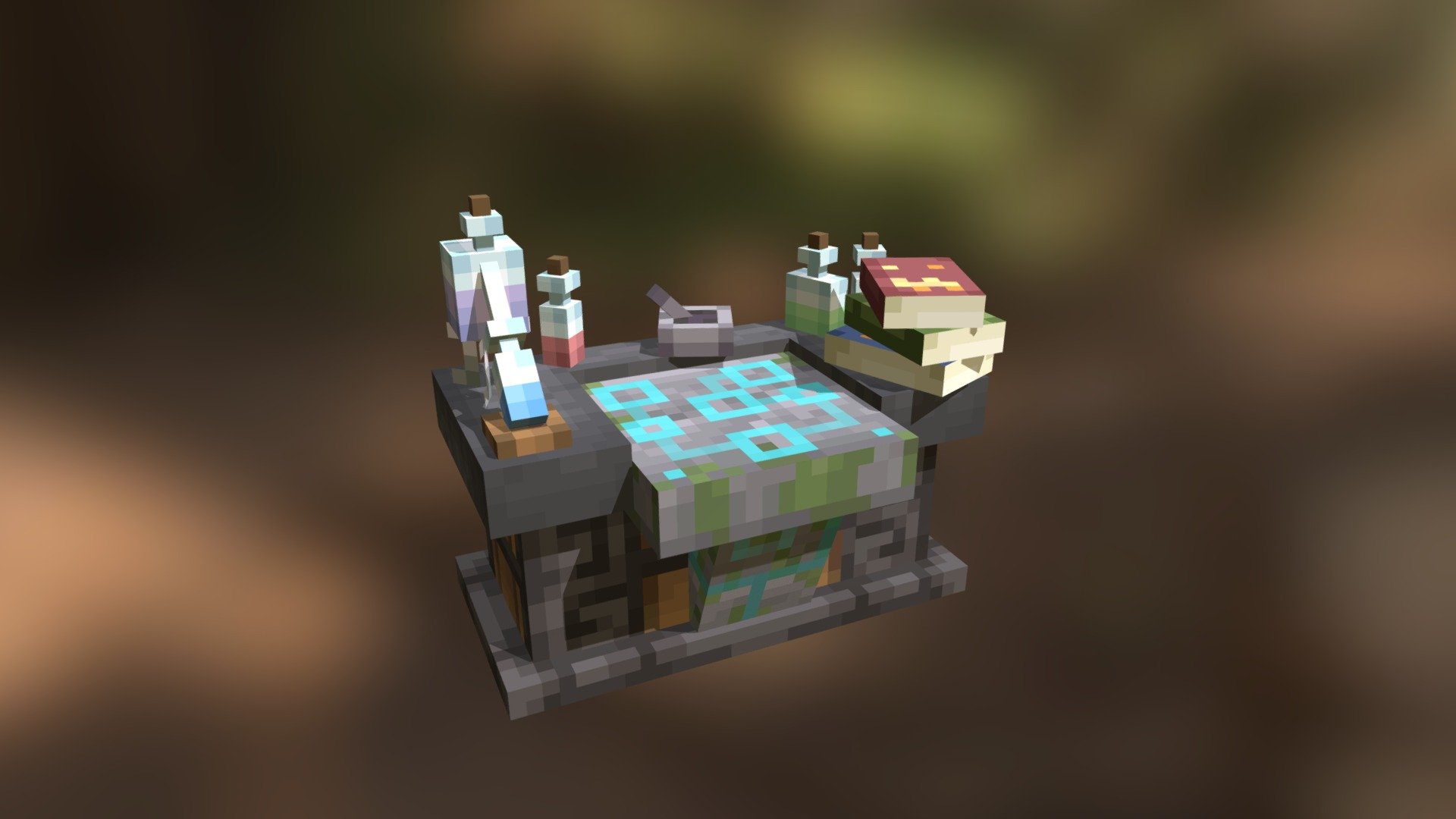 Advanced alchemy table - 3D model by an9el [71be294] - Sketchfab