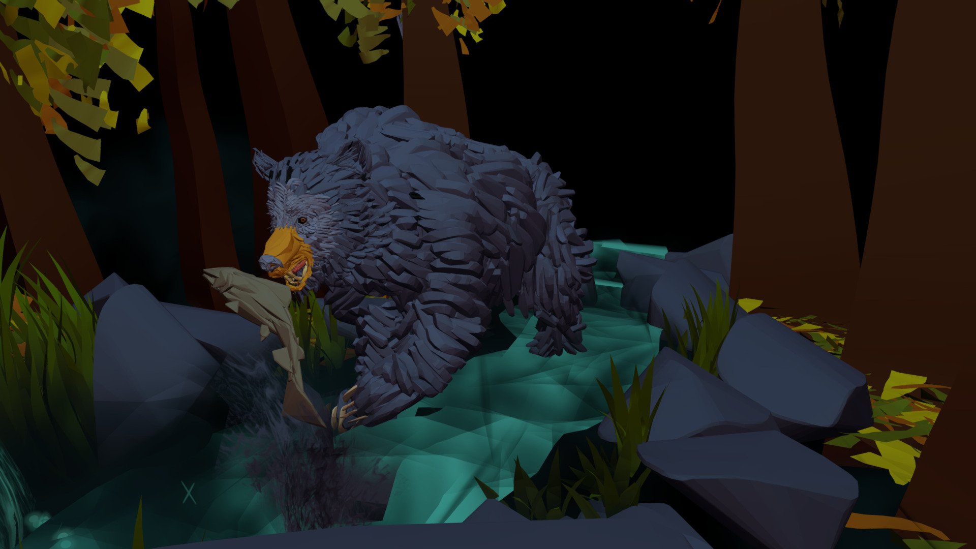 Night Hunter - Download Free 3D model by lestersculpt [71be2f3] - Sketchfab