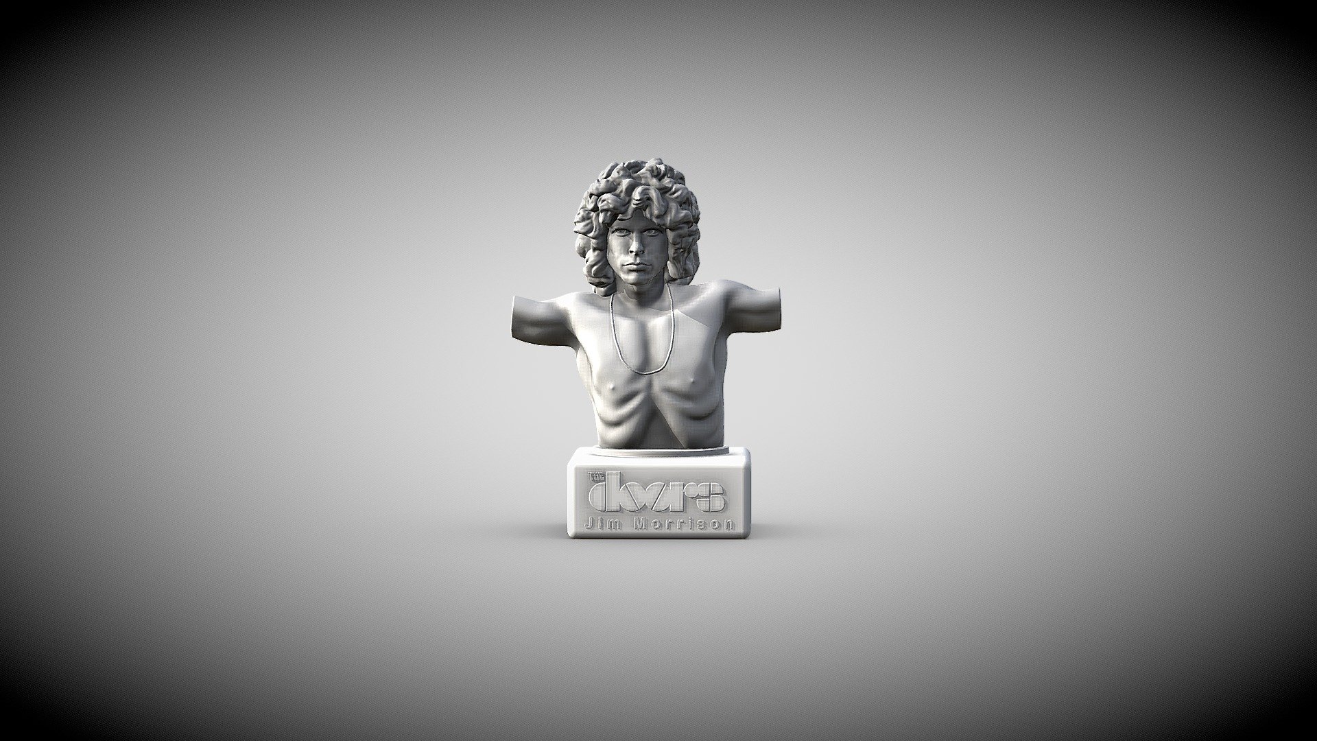 jim morrison - bust 3d printing - Buy Royalty Free 3D model by ronnie ...