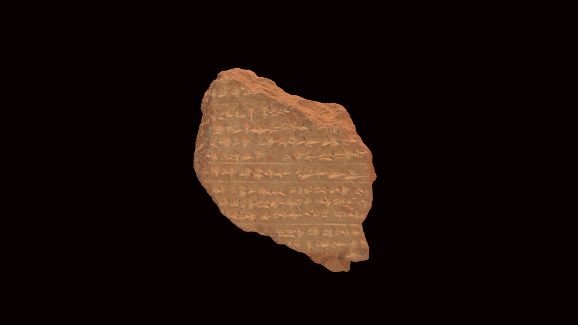 Cuneiform Tablet HMANE1904.5.1 - 3D model by Harvard Museum of the ...