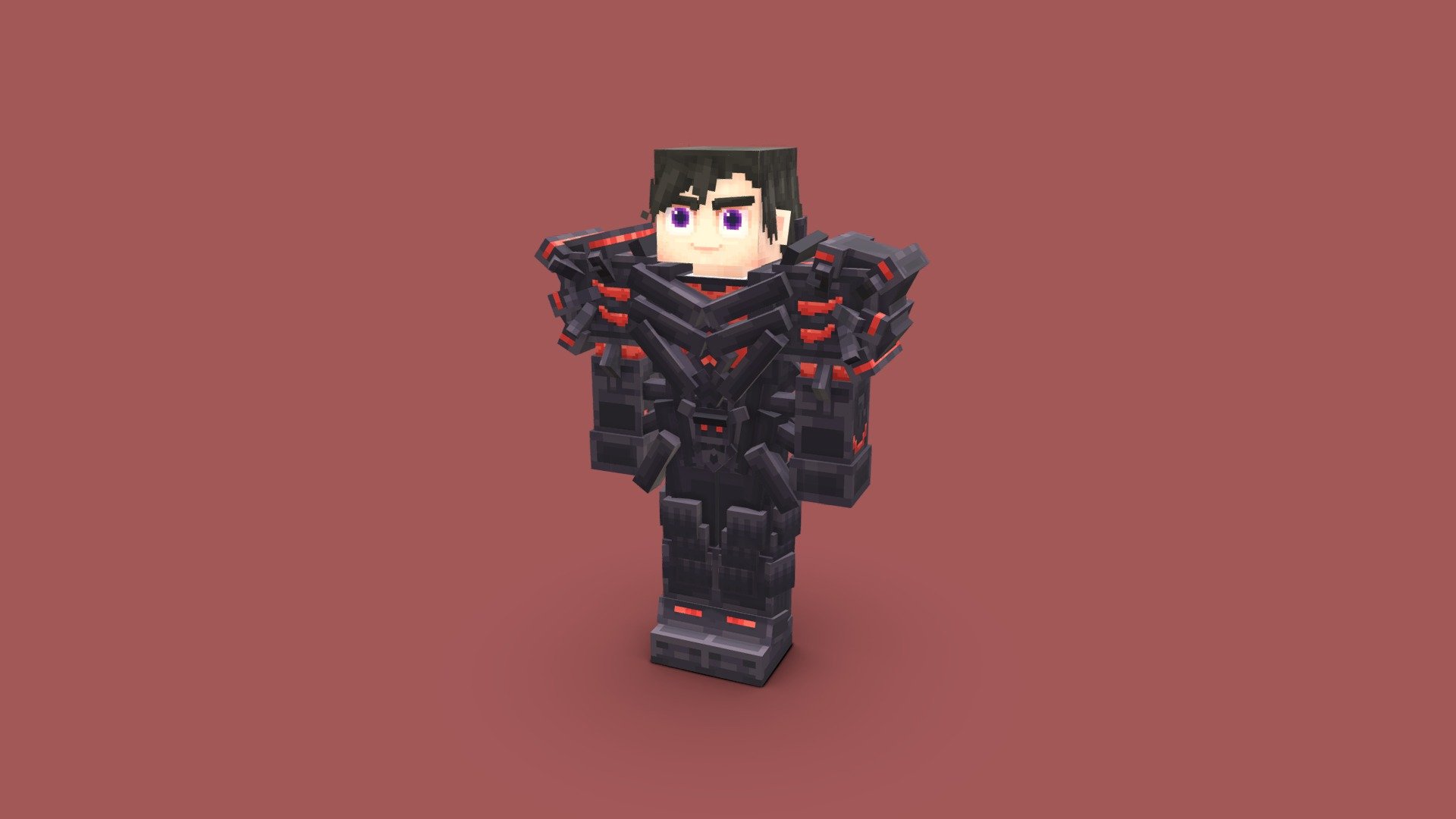 Red armor - 3D model by Mladen (@mladen123) [71c2f49] - Sketchfab
