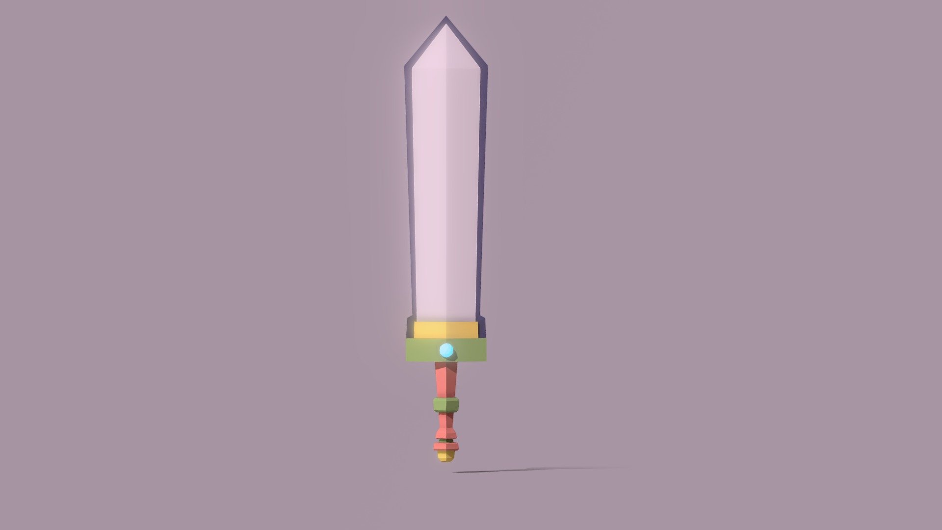 Tutorial Sword - 3D model by heygleeson [71c3ae6] - Sketchfab