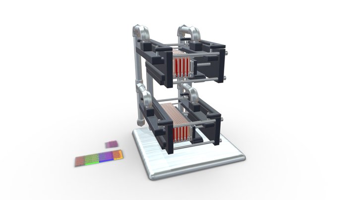 Microreactor 3D models - Sketchfab
