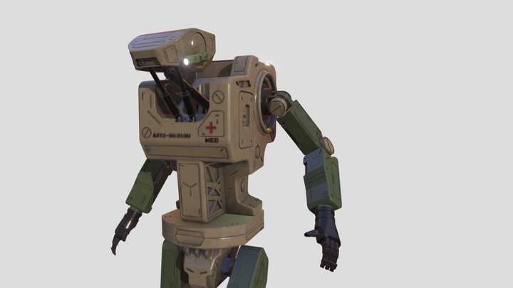 Robotic Model 3d Models Sketchfab