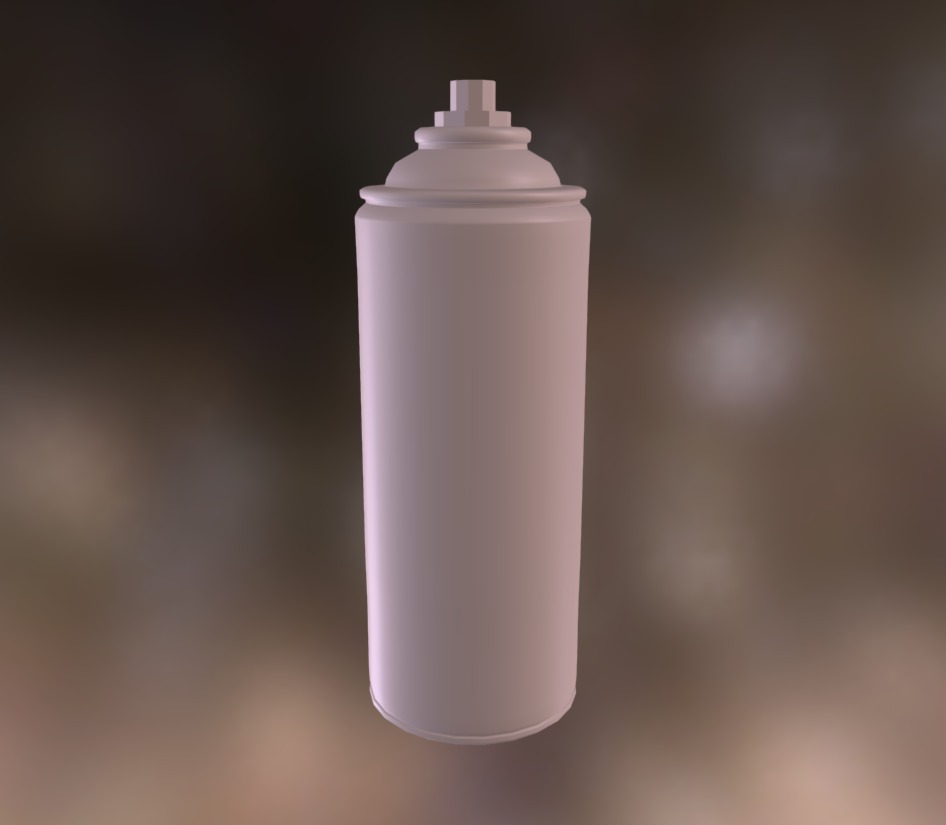 Spray Can - 3D model by amandadiaz [71c6b8f] - Sketchfab
