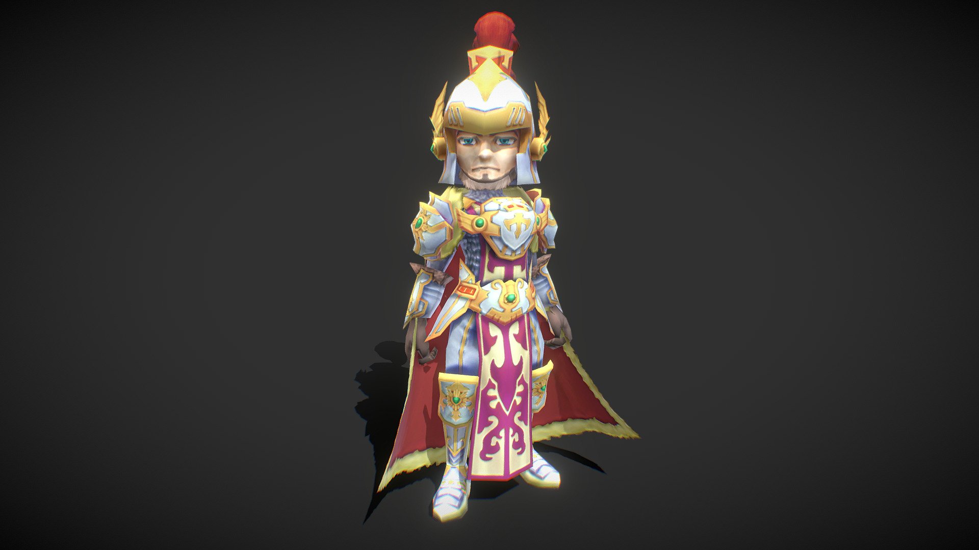 Fantasy RPG Royal Guard - Buy Royalty Free 3D model by P3D Academy ...