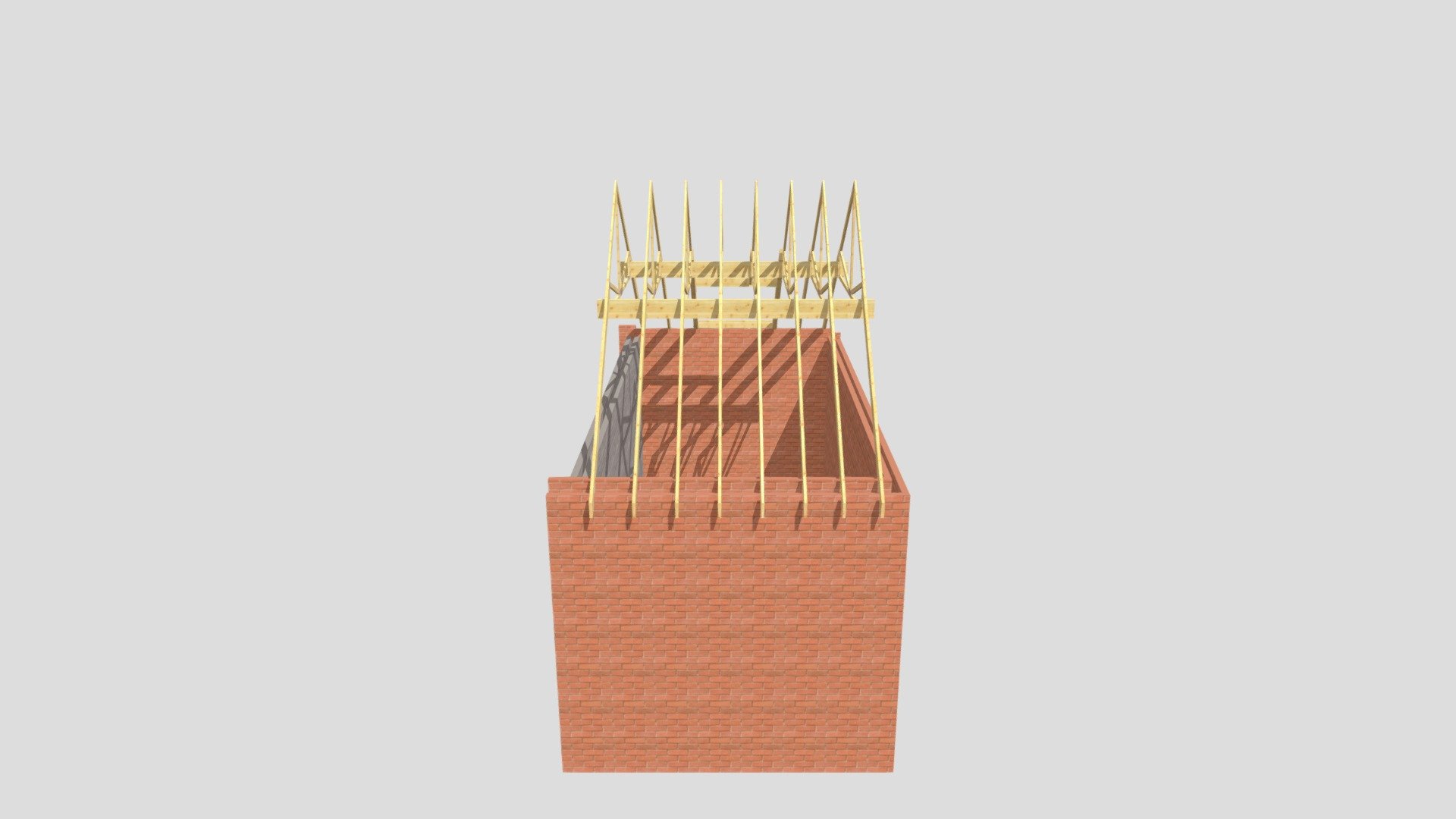 Truss_house_type_3b_revb - 3D model by Griggs Timber Company (@JGriggs ...