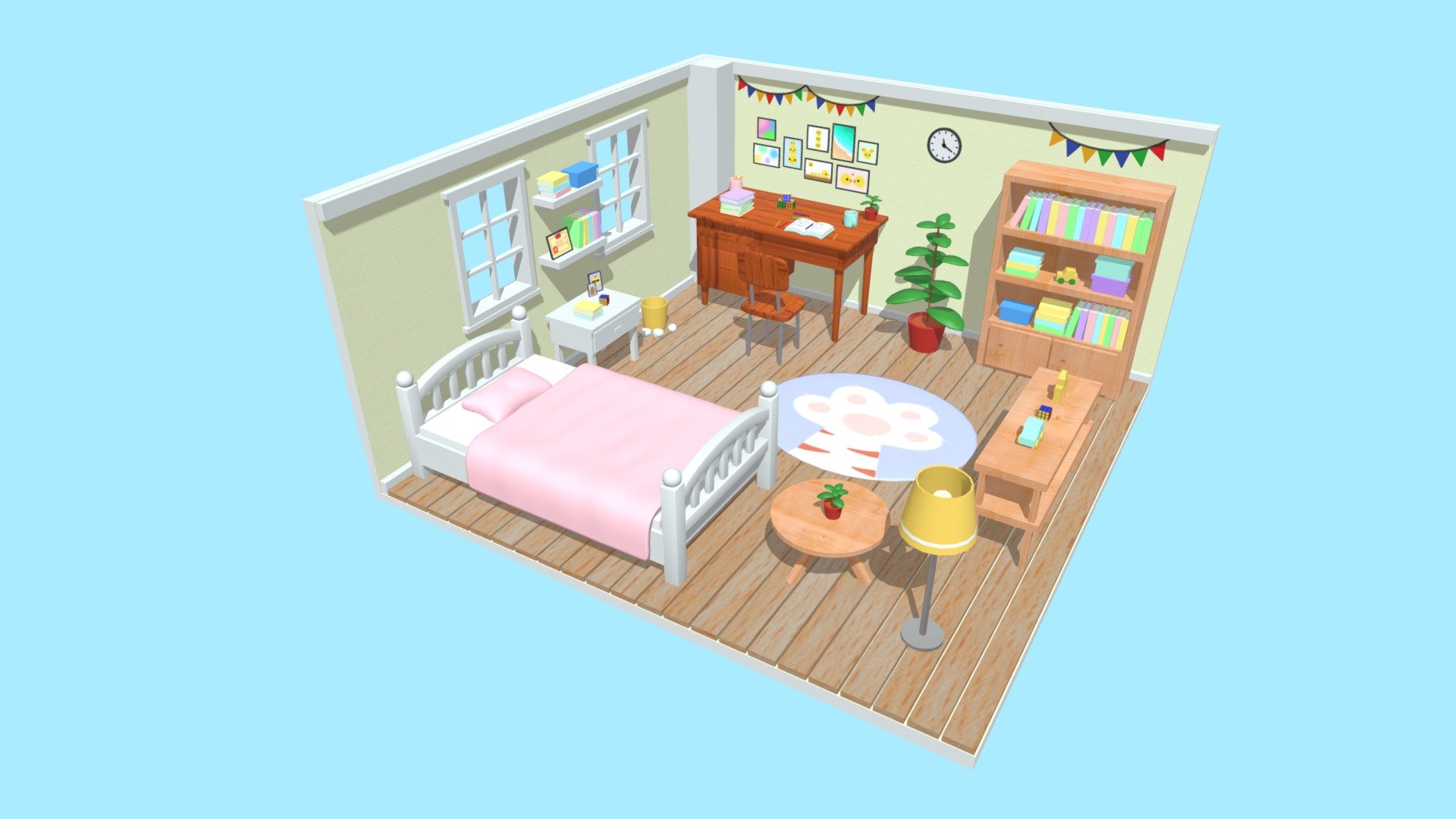 room - Download Free 3D model by janwei [71c7ef0] - Sketchfab