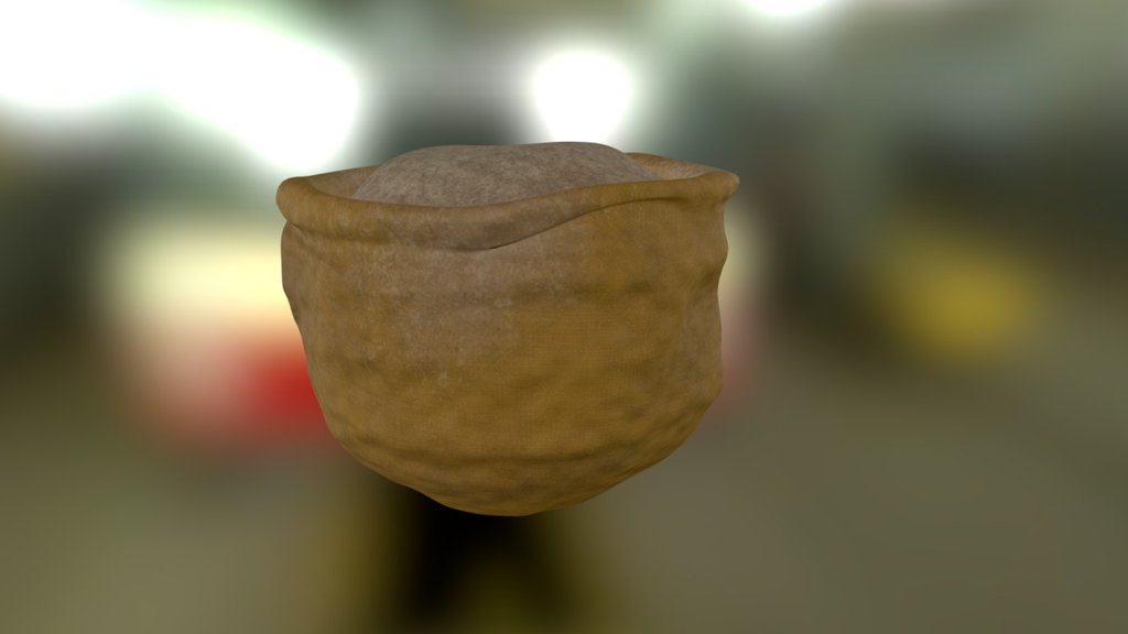 Flour Sack Prop Project 2 (High-Poly) - 3D model by cryoxene [71c8c1d ...