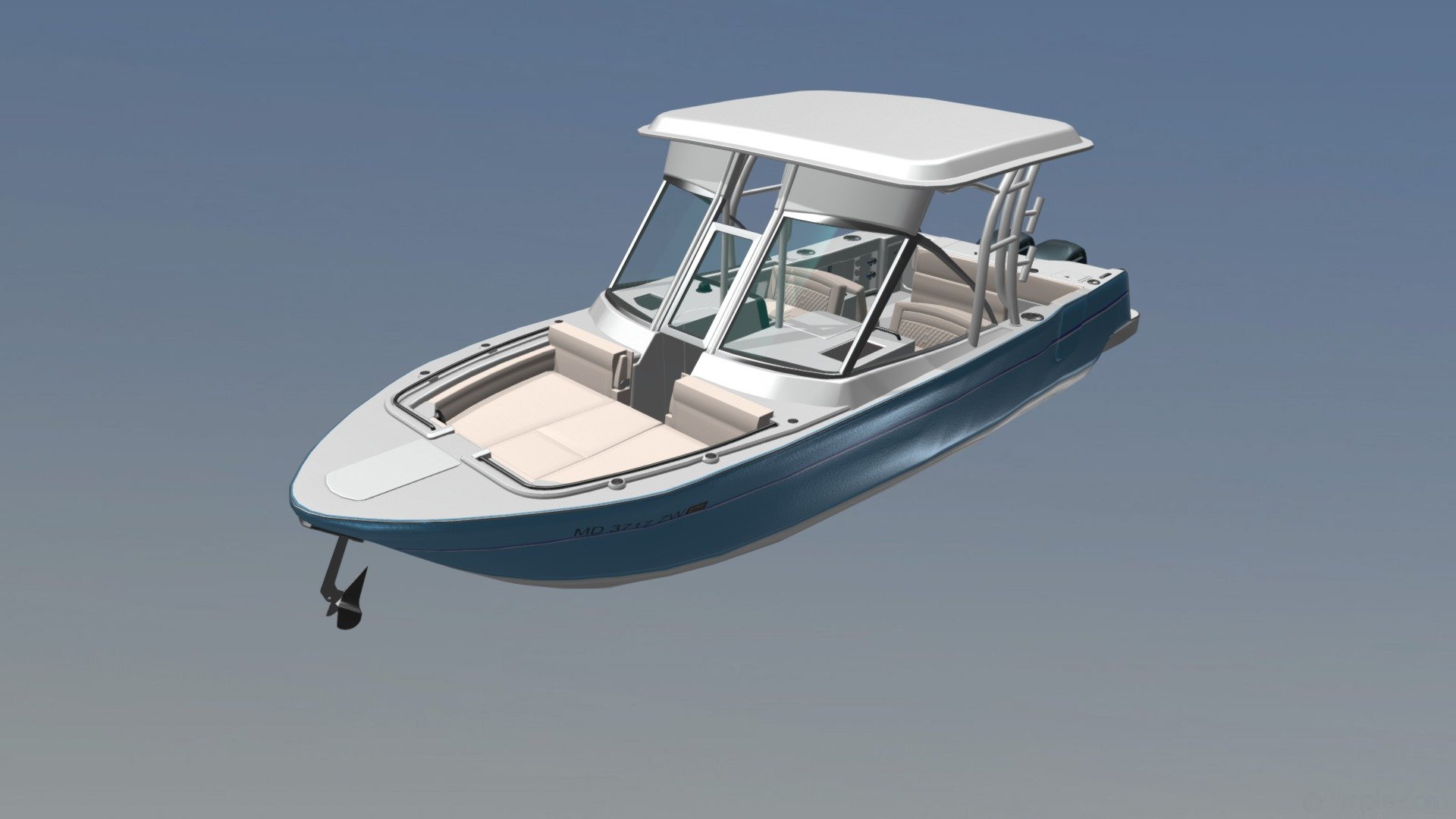 Freedom 325 Grady White - Download Free 3D model by BoatUS Foundation (@boatusfoundation ...