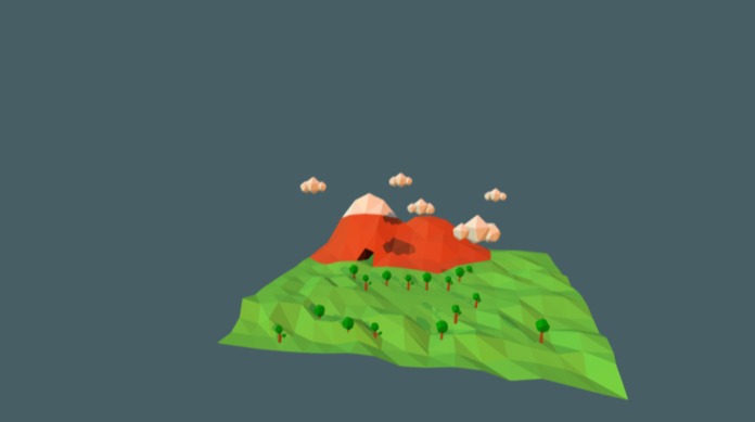 mountain - 3D model by J Felipe (@pixfel) [71cd843] - Sketchfab