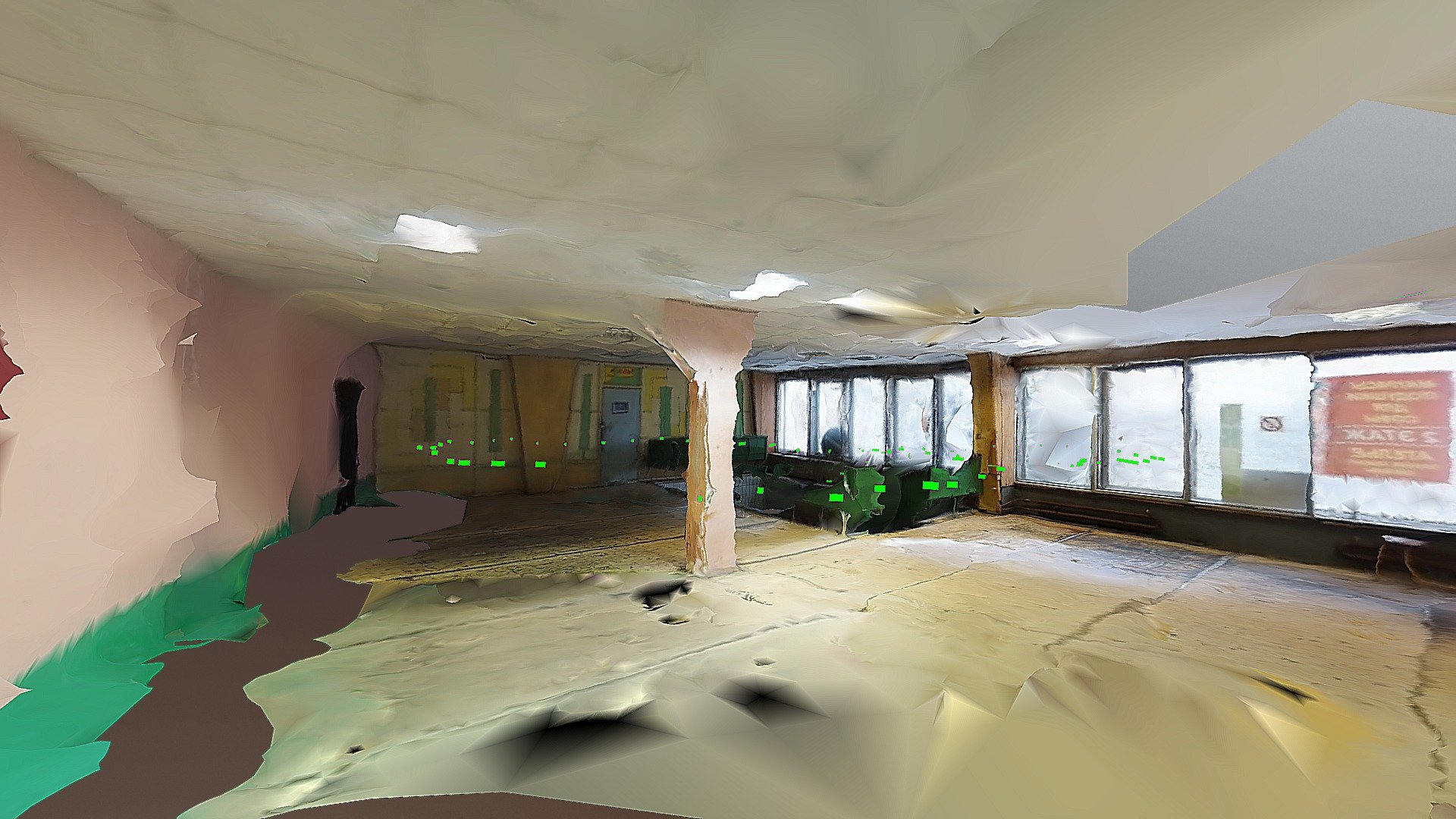 Forgoten soviet shop hall interior at Kapotnya - Download Free 3D model ...