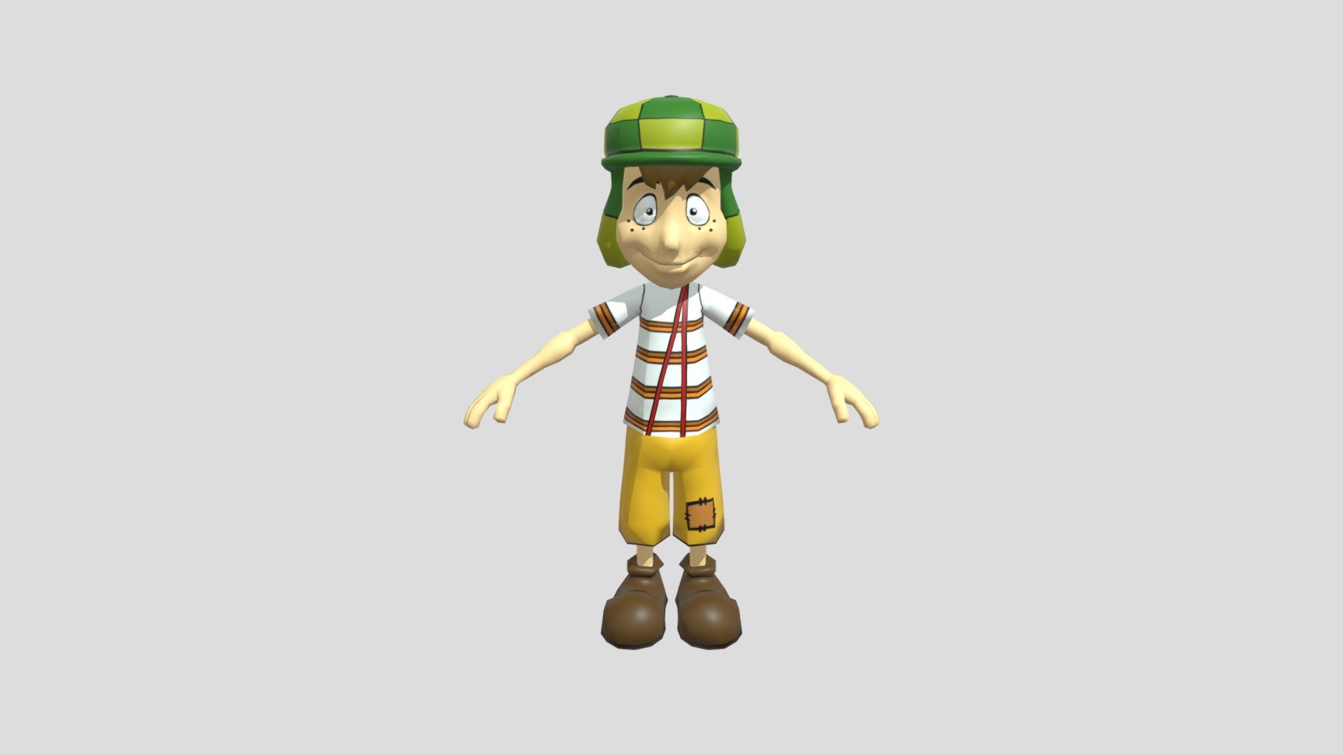 Chavo (El Chavo) - Download Free 3D model by Guilherme Navarro ...