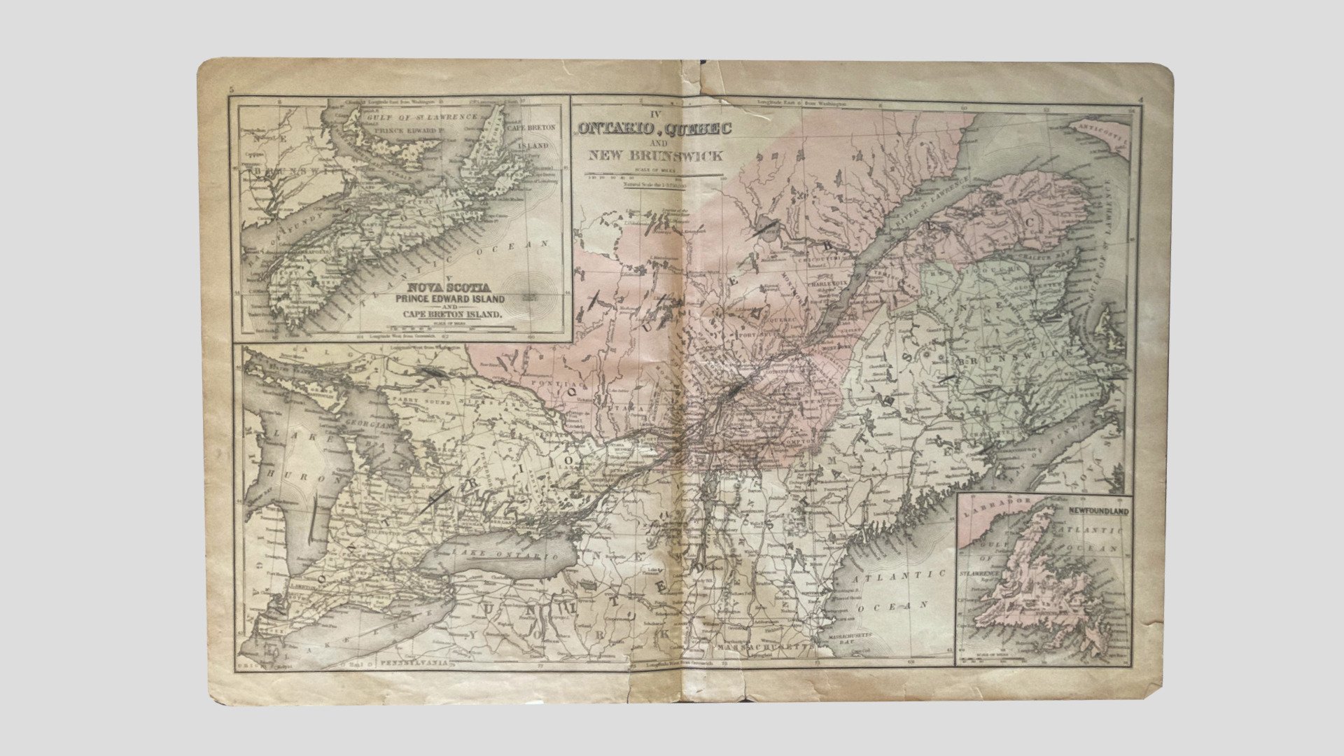 1800 Map Of Cannada - Buy Royalty Free 3D model by Cheerwine [71d2e05 ...
