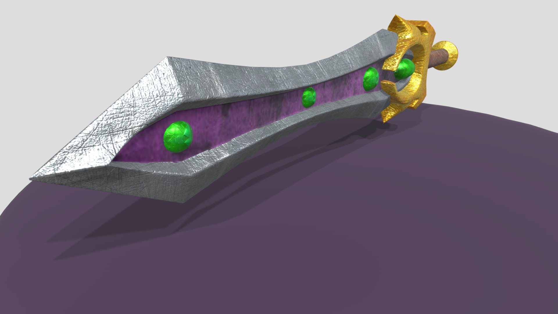 Rustic Sword - 3D model by Fabio Malta (@fabiomalta) [71d3c42] - Sketchfab