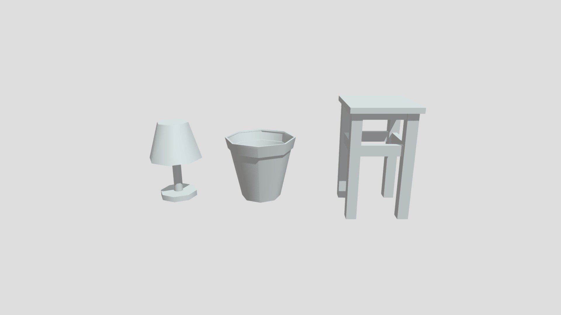 Eco House - 3 Simple Props - Download Free 3D model by Majid Azzihamidi ...