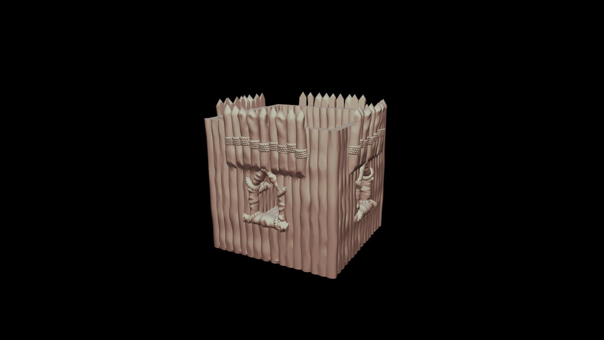 Goblin Fort Tower Level A - 3D model by dutchmogul [71d5f65] - Sketchfab