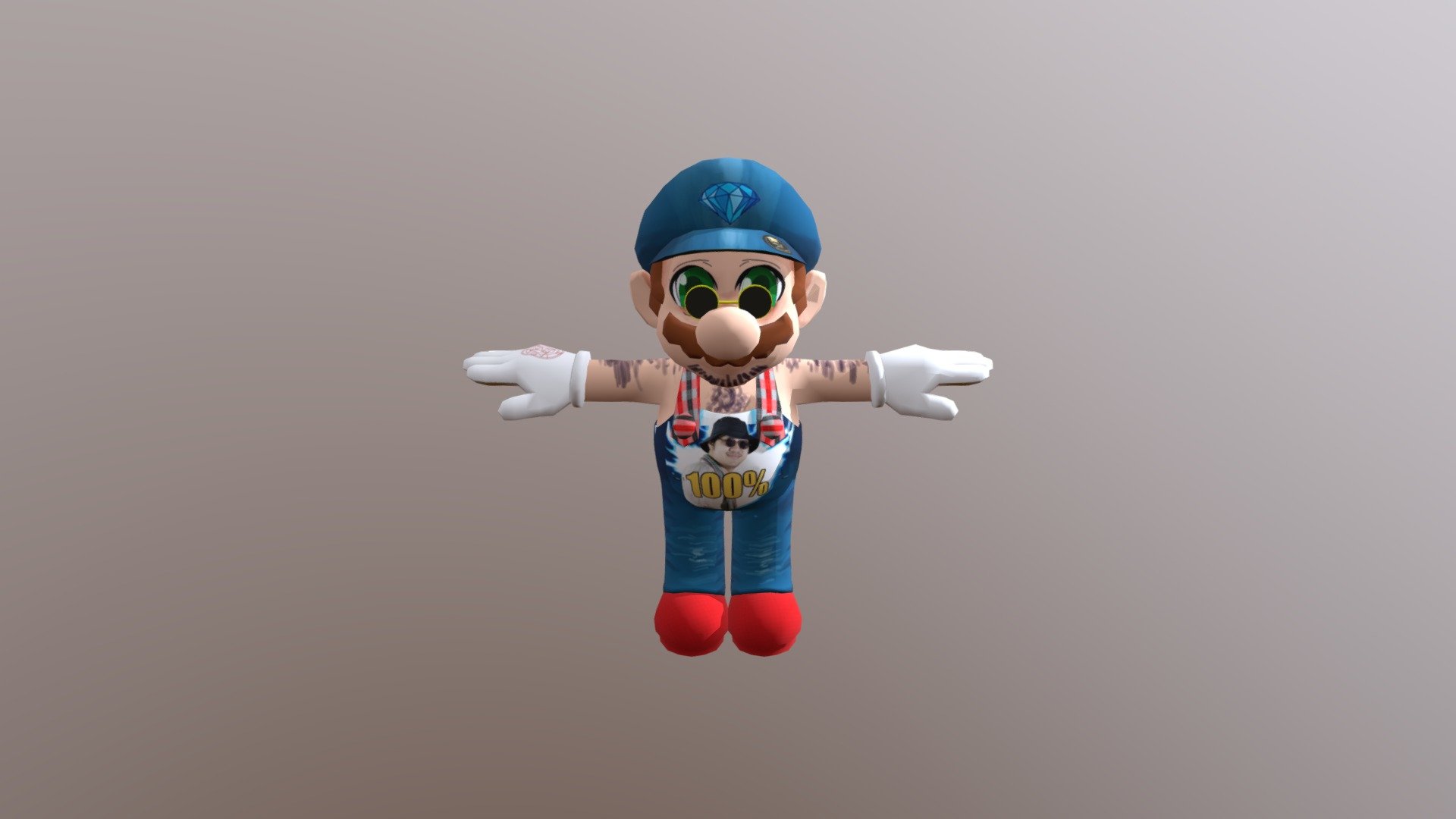 MARIO NANI - 3D model by CREENET [71d65d3] - Sketchfab