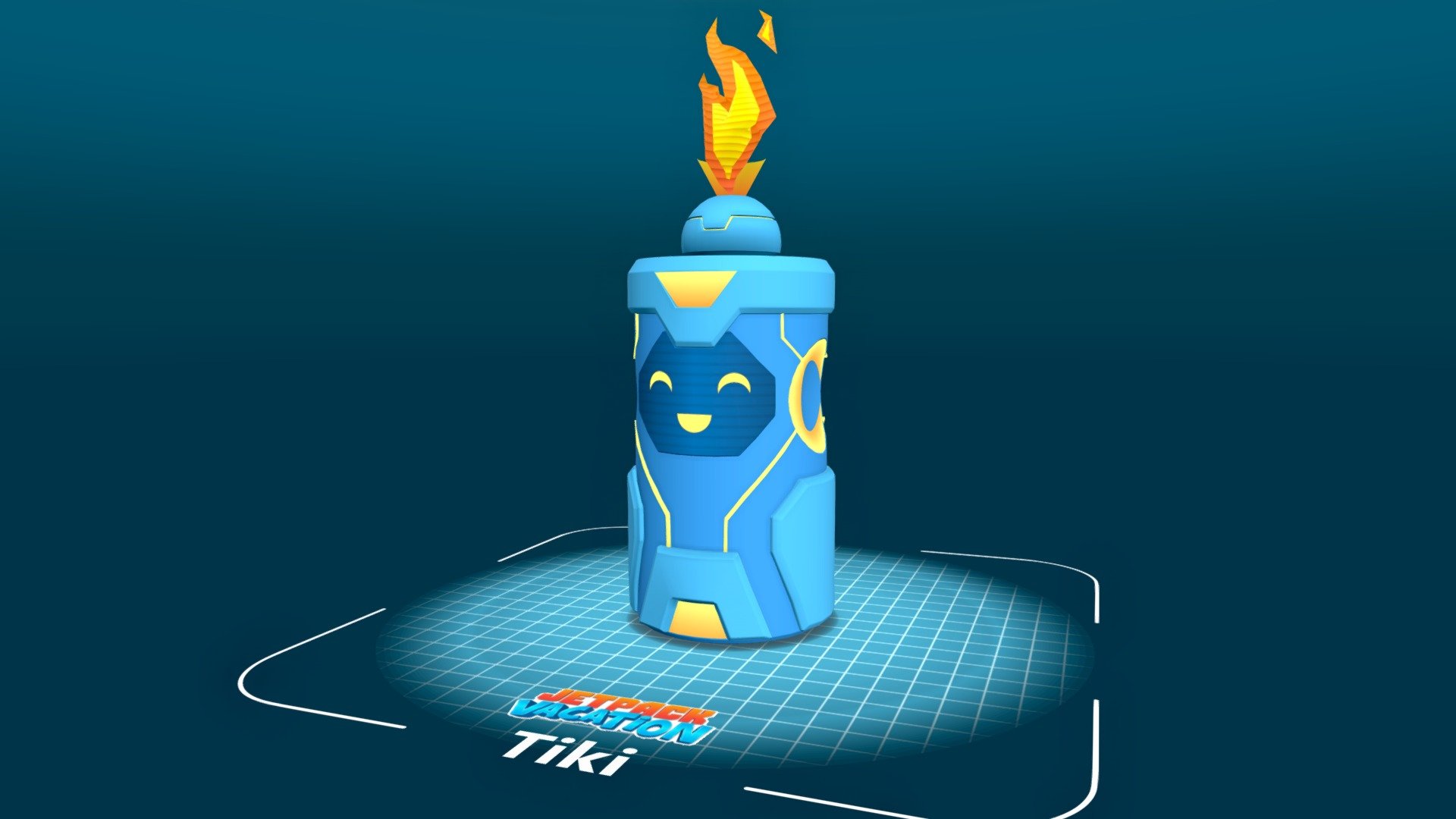 Tiki Prop - Jetpack Vacation - 3D model by Olivia Sabatka (@discopears ...