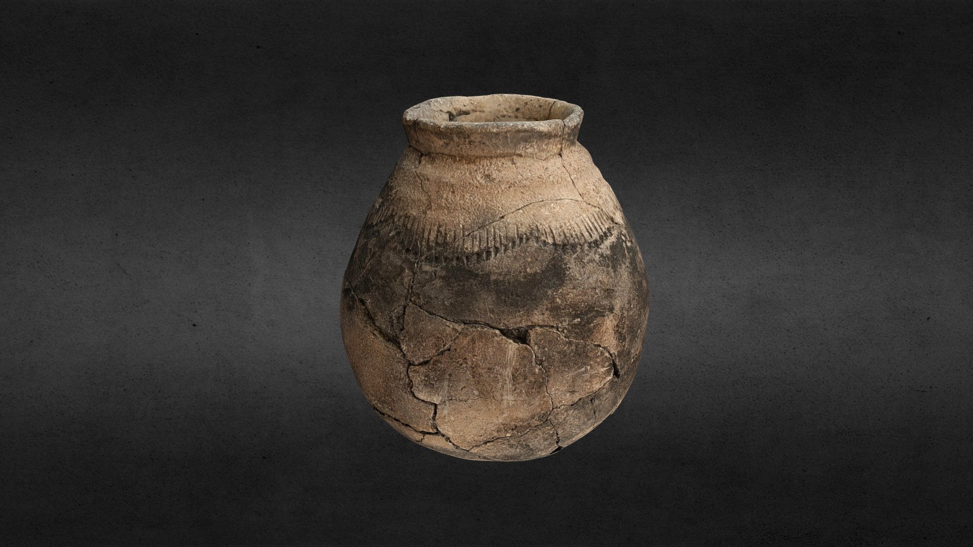 Iron Age nomad pottery I1K5B1 - 3D model by Igor V. Denisov (@Digor ...