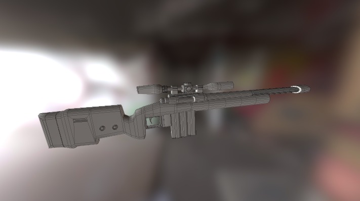 Sniper - 3D model by hatem216 [71dcdef] - Sketchfab