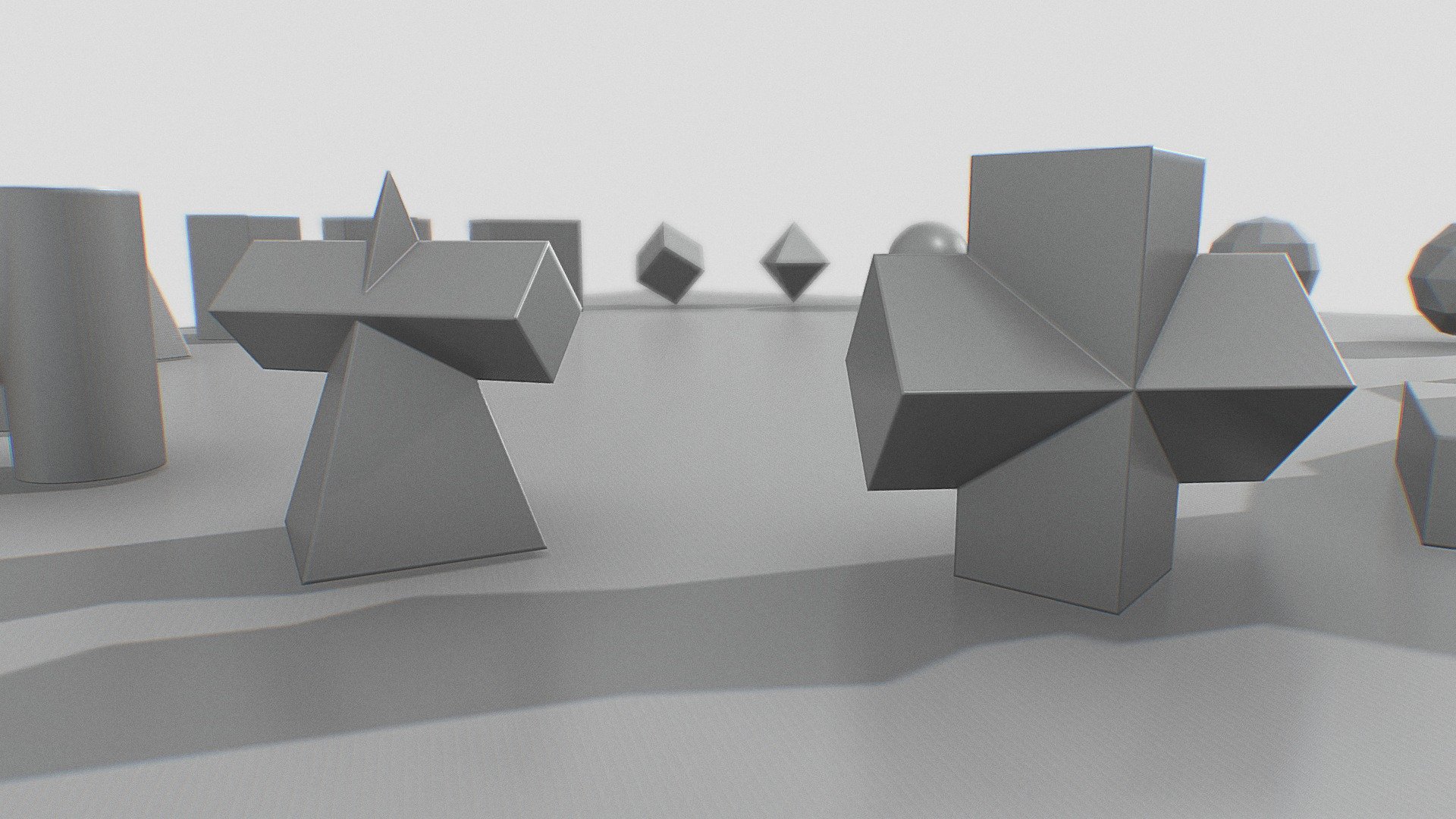 Geometry : Basic Shapes for Basic Drawing - Download Free 3D model by ...