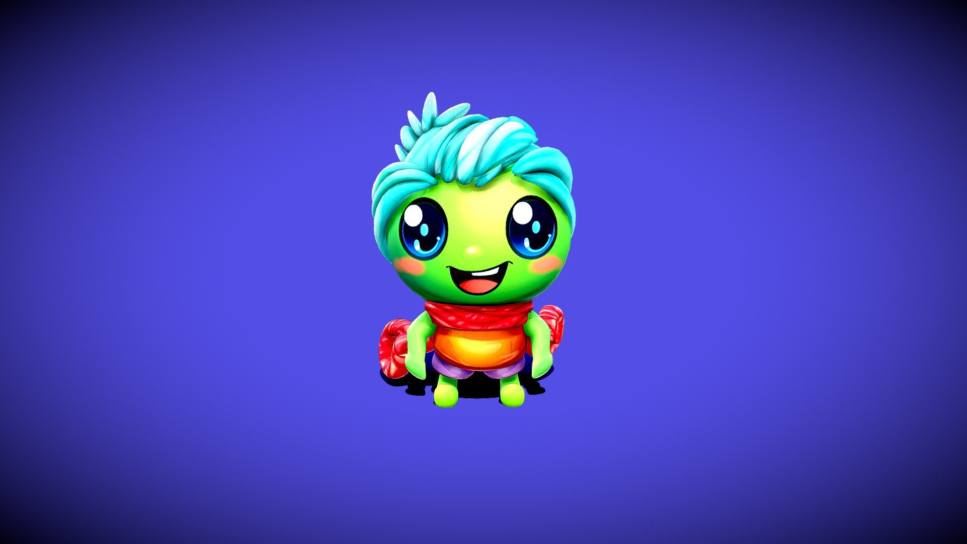 3D Character Design with AI - 3D model by Ahmet Kaykı (@ahmkyk ...