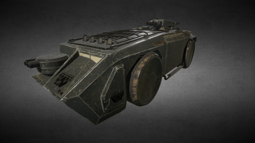 Vehicle Alien II M577APC - 3D model by venetian65 (@pielikepoly ...