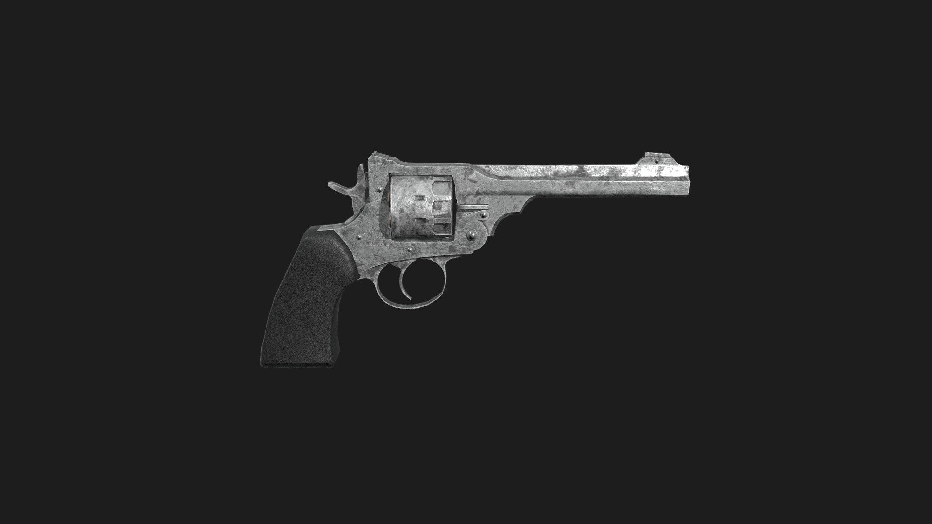 Webley Revolver IP - 3D model by ImLiteral [71e2924] - Sketchfab