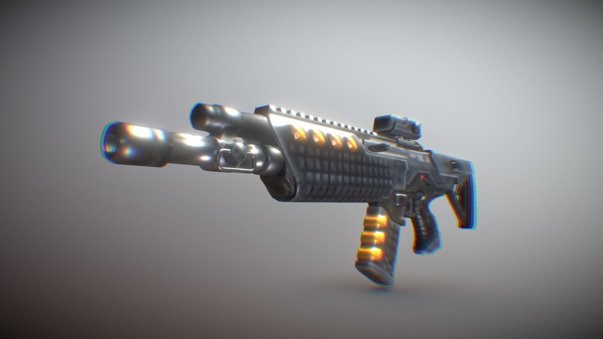 Dusk Rifle - Download Free 3D model by mittymeenee [71e5114] - Sketchfab