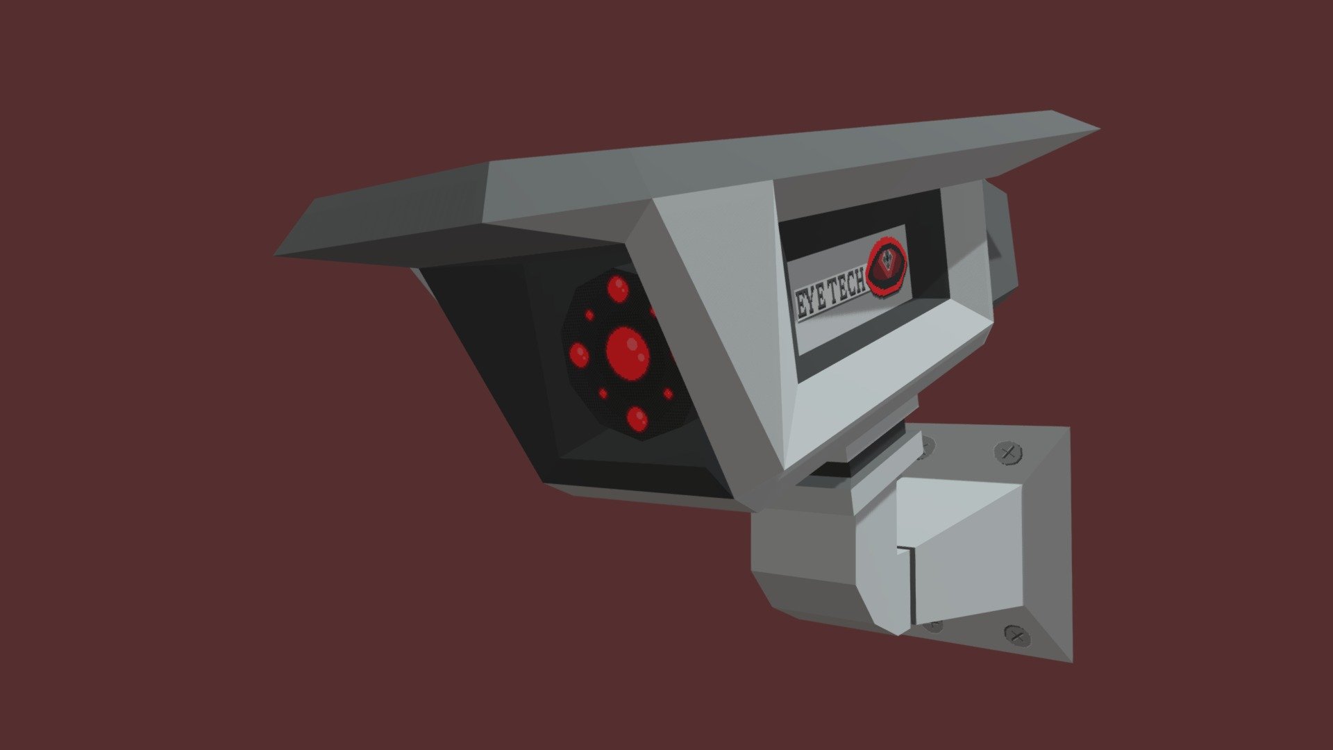 Security Camera - Download Free 3D model by Travp333 [71e6a5f] - Sketchfab