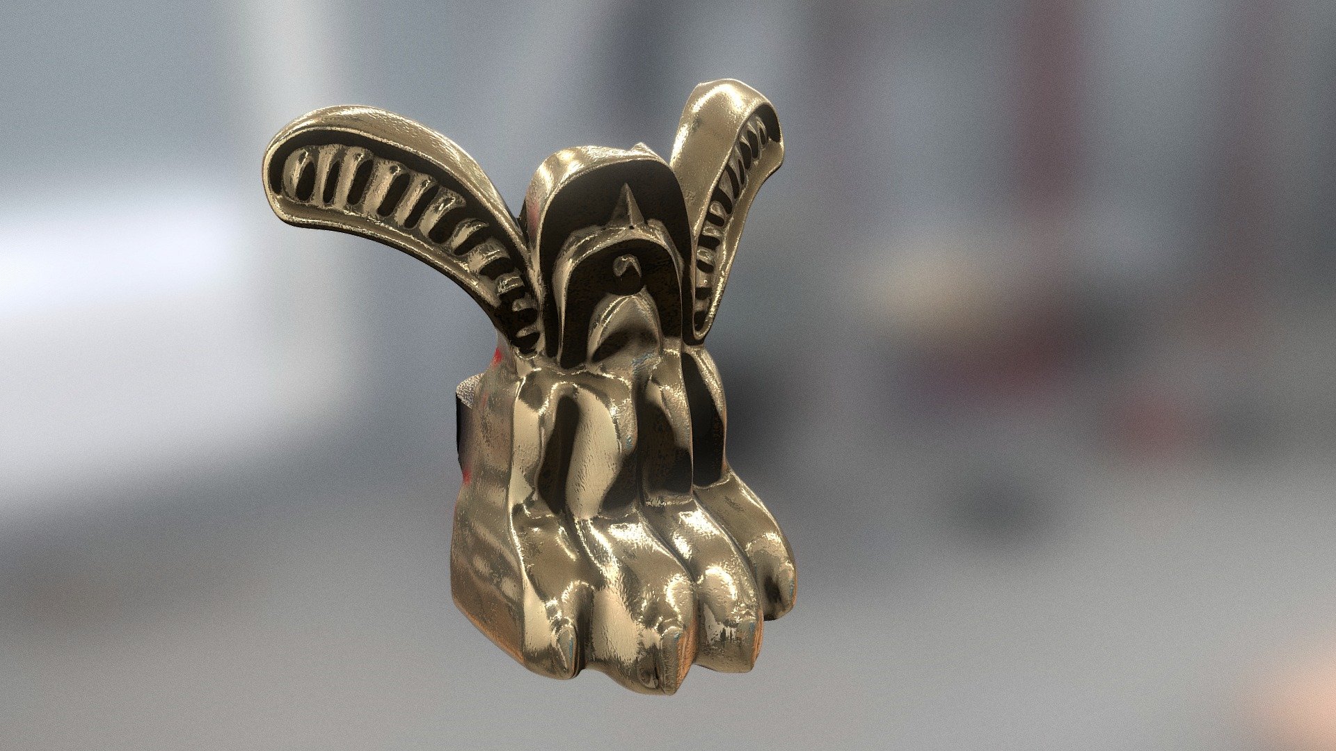 Lion Paw Leg for Furniture - 3D model by Ilya Loprin (@loprin_ua ...
