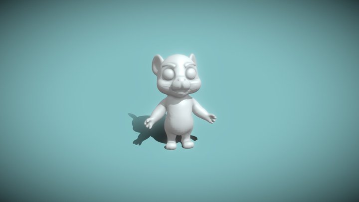 Cartoon-base-mesh 3D models - Sketchfab