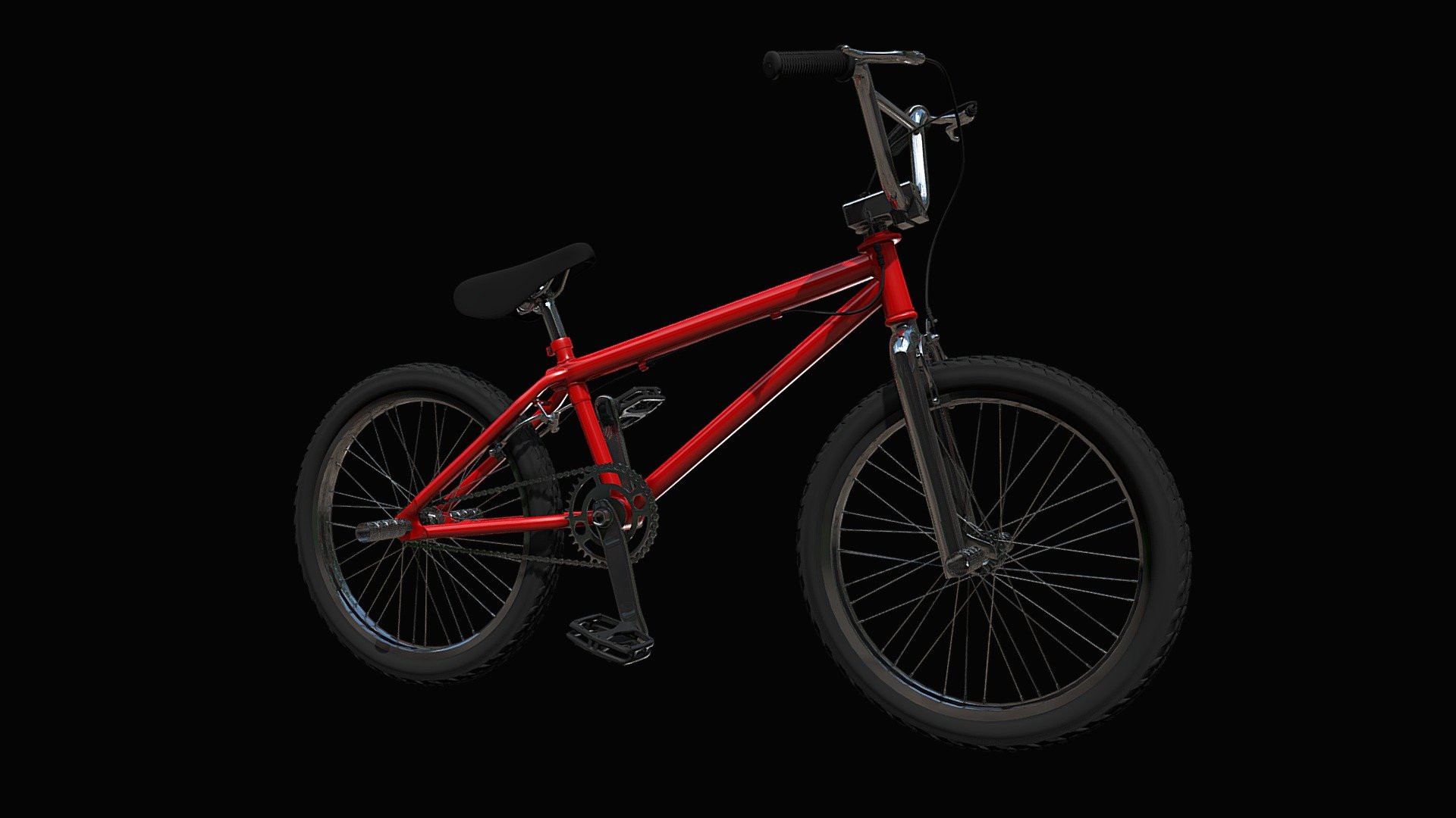 BMX - 3D model by Spacekid 3D (@spacekid3d) [71ea93e] - Sketchfab