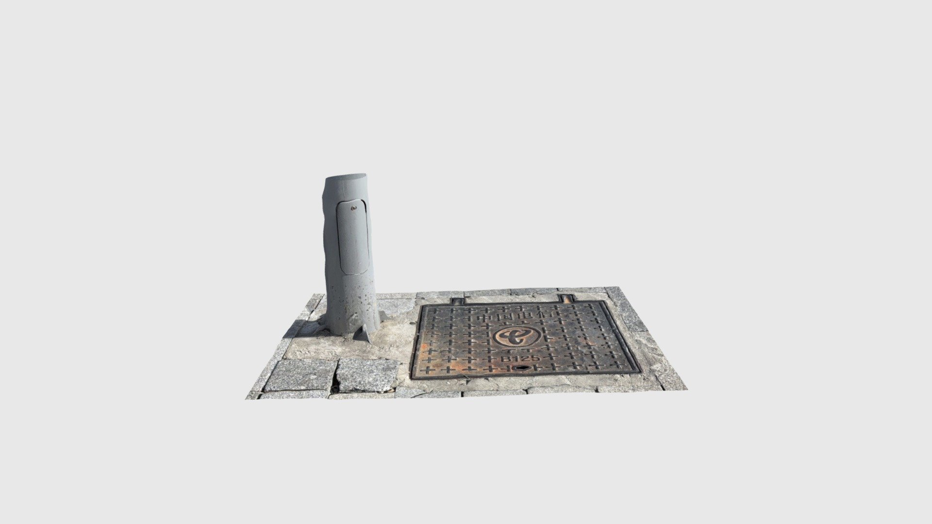 Manhole cover - Download Free 3D model by Ye Hang (@YeHang) [71ead56 ...
